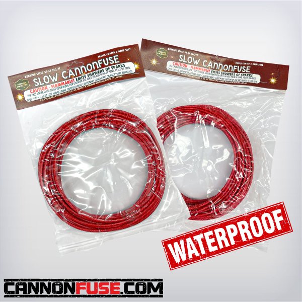 CannonFuse.com > Cannon Fuse > Slow Cannonfuse (35-38 sec/ft)