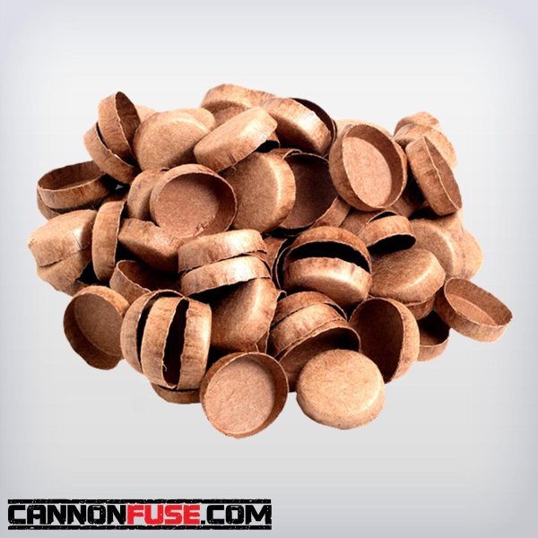 CannonFuse.com > Plugs and End Caps > Paper Plug (1")